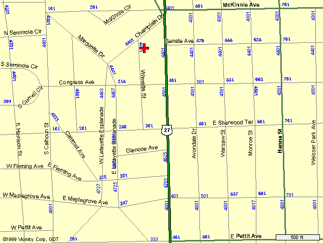 Map of LPIA's Neighborhood
